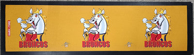 NRL BRONCOS BAR RUNNER – LUGGAGE WITH LOOKS GIFTWARE- WHOLESALE